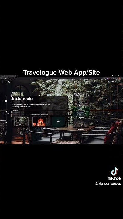 Simple Travelogue Site Using React Js. #webdev #webdeveloper #webdevelopment #coding - YouTube