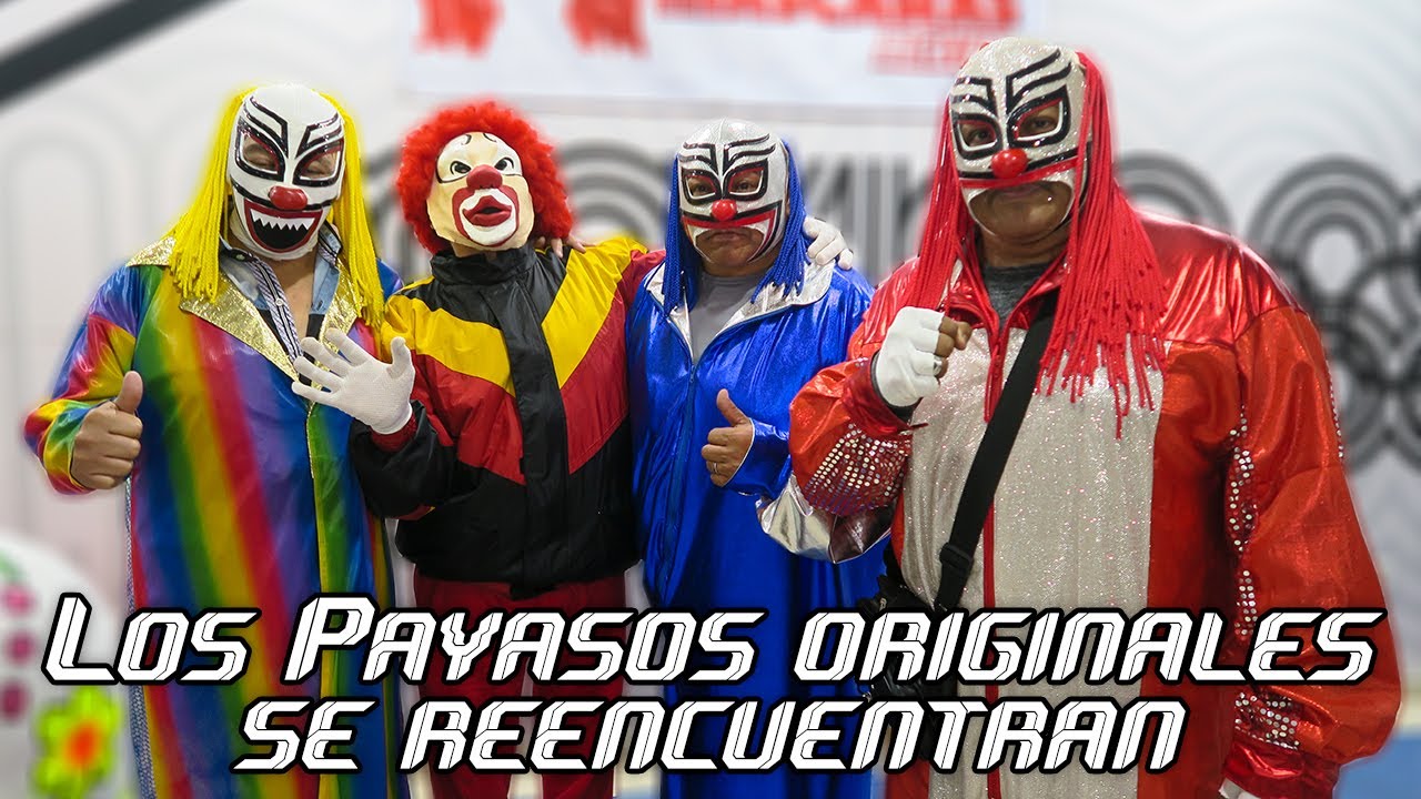 Coco Rojo, Coco Amarillo, Coco Azul y Globito "Nos reunimos donde fue ...