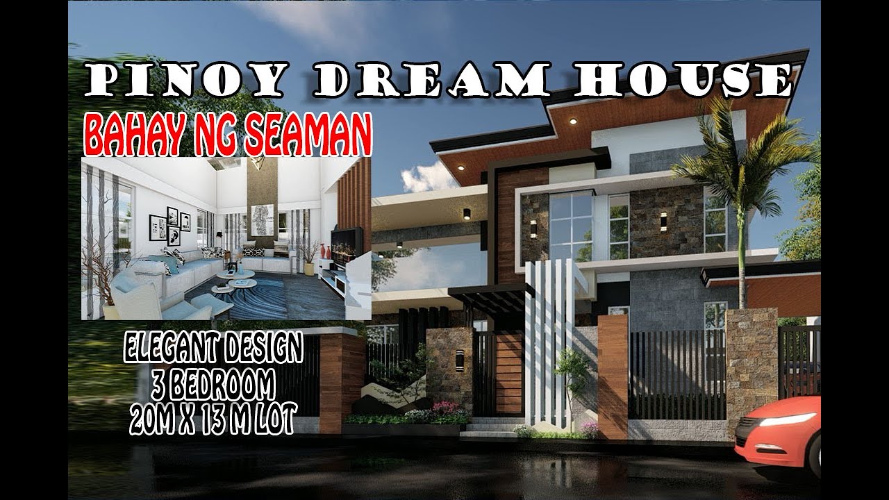 PINOY DREAM HOUSE/BAHAY NG SEAMAN/ELEGANT DESIGN - YouTube