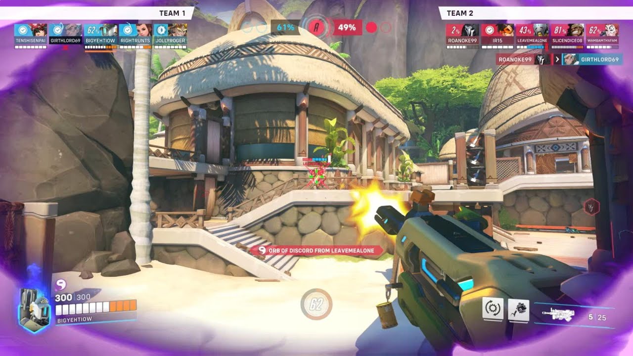 Overwatch2 DPS play #plat lobby quick play #bastion #sojourn - YouTube