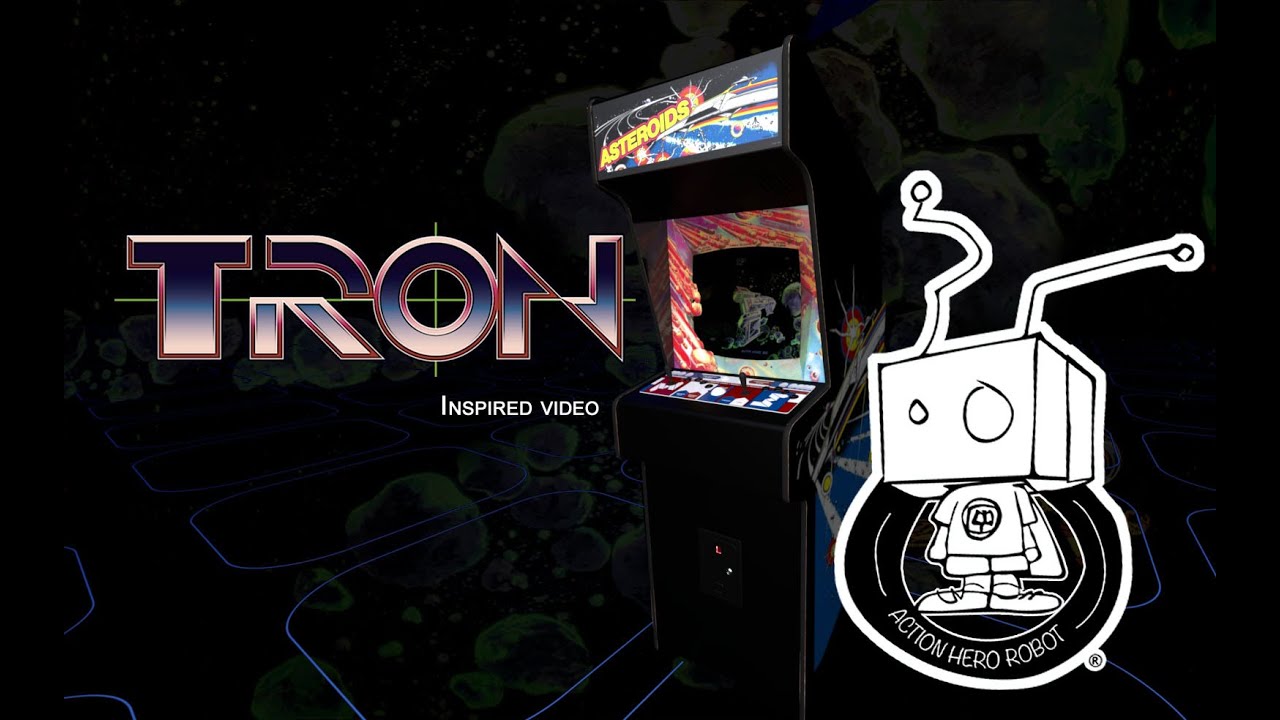 The New Retro Classic Arcade By Action Hero Robot - YouTube