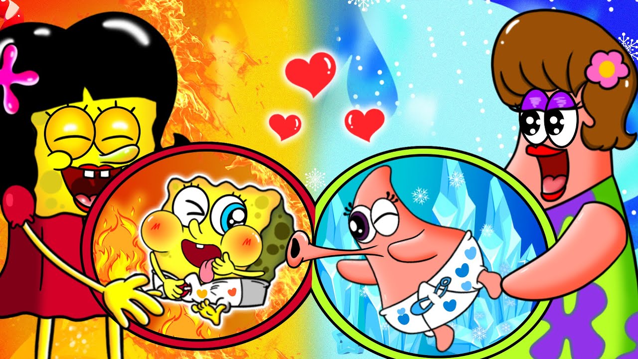 Hot Pregnant vs Cold Pregnant! | Hot VS Cold Food Mukbang | SPONGEBOB ...