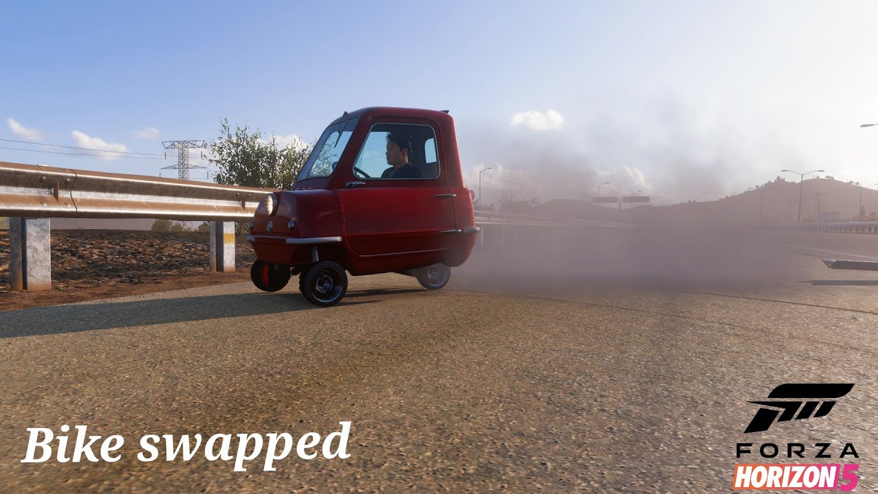 i4 motorbike swapped PEEL p50 - FORZA HORIZON 5 - YouTube