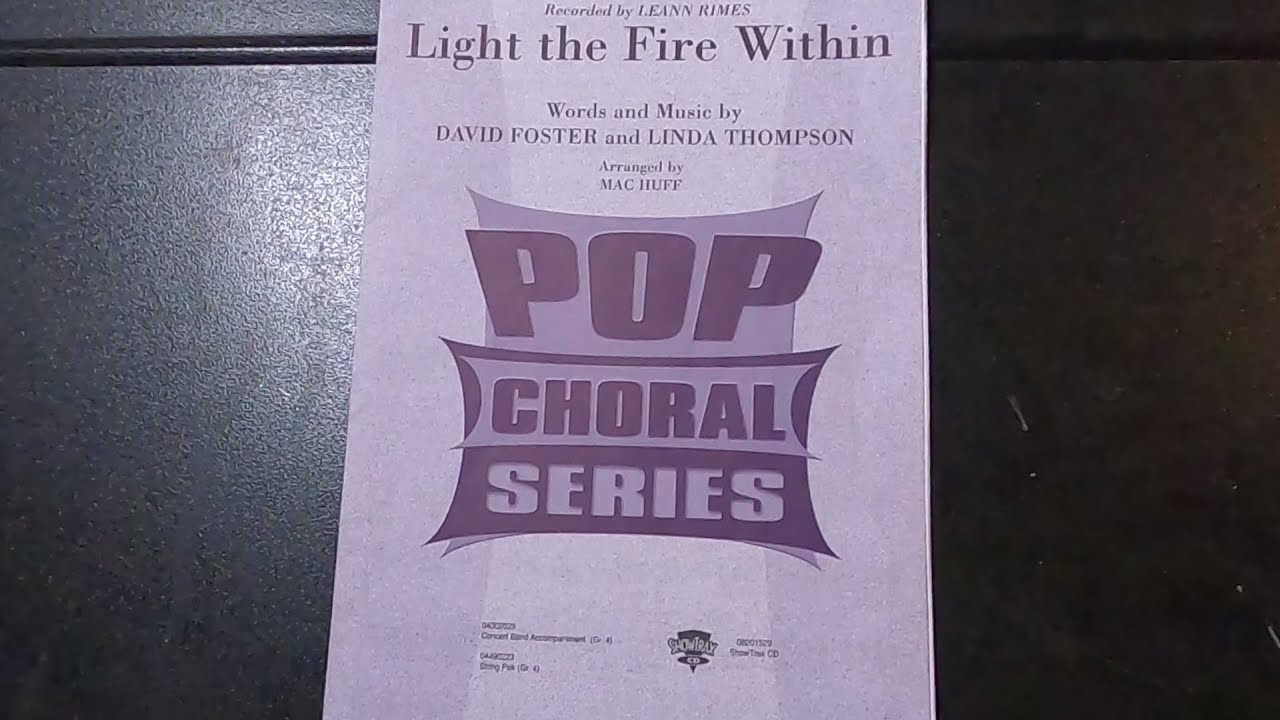 Light the Fire Within (Leann Rimes) - Rehearsal Tracks for SATB Choir ...