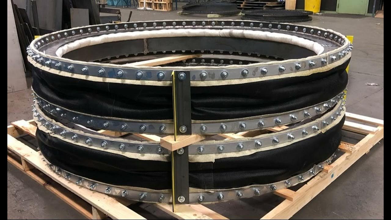 High Temperature Fabric Expansion Bellows - YouTube
