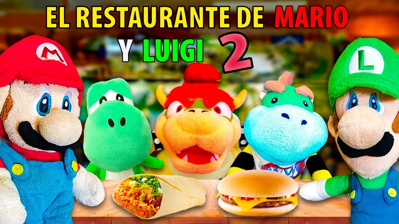 ¡El Restaurante de Mario y Luigi 2! 🍽️ - CMB en Español - YouTube