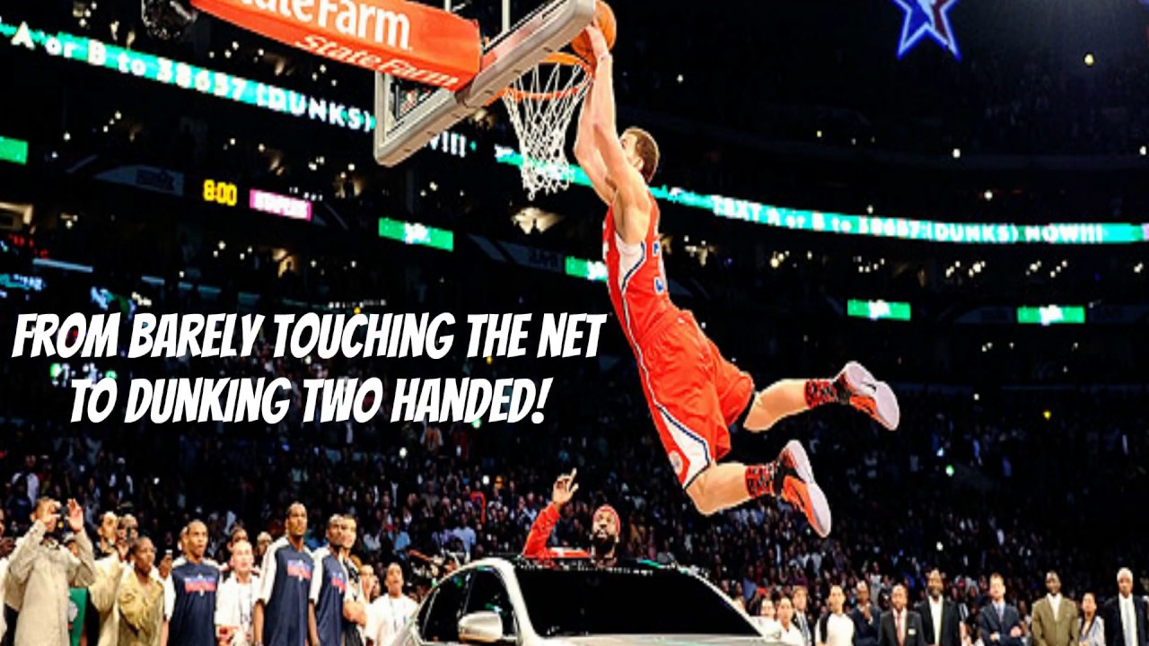How To Dunk : From Barely Touching The Net To Dunking Two Handed! - YouTube
