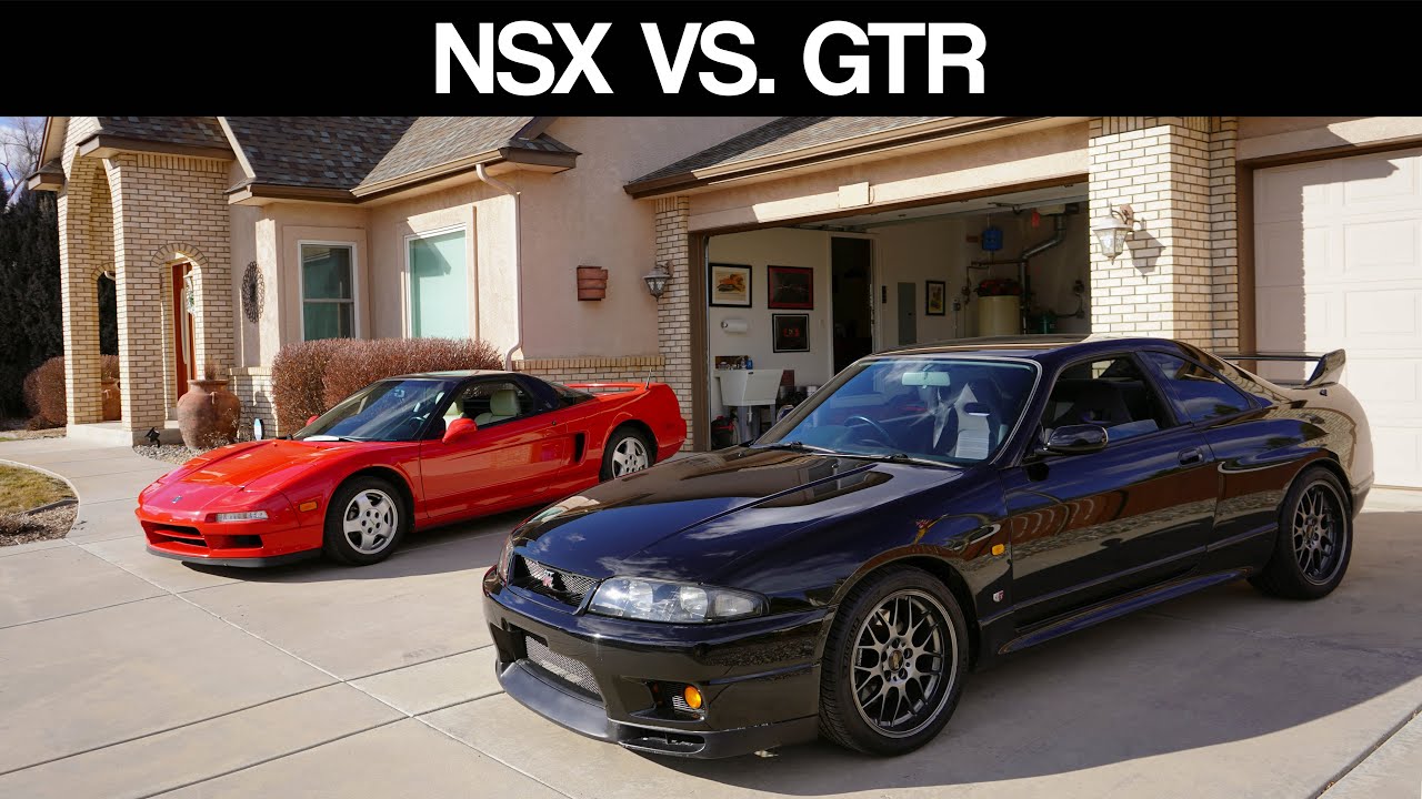 R33 Nissan Skyline GT-R VS Acura NSX: Facts and Opinions - YouTube