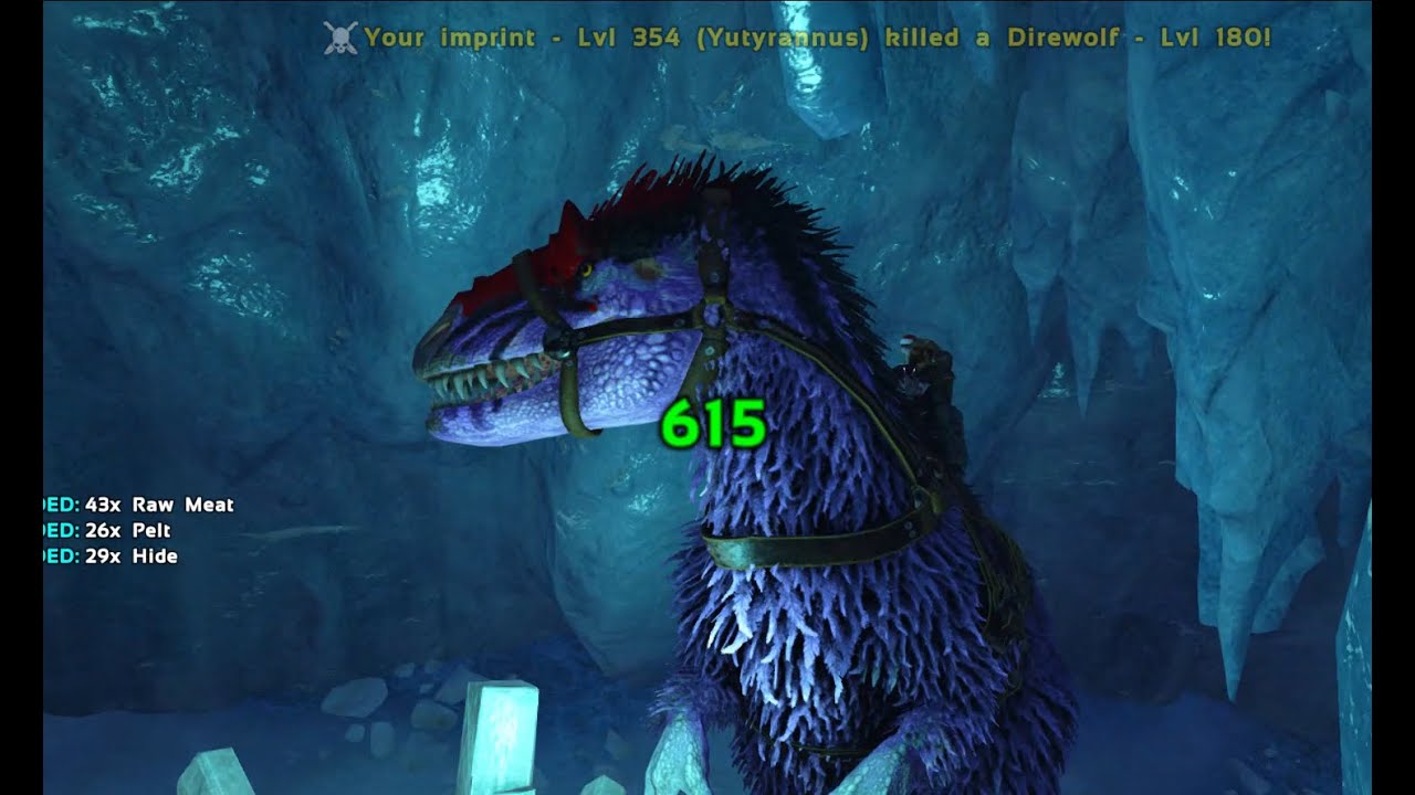 Ark S1 E16 Island Snow Cave , Artifact of the Strong - YouTube