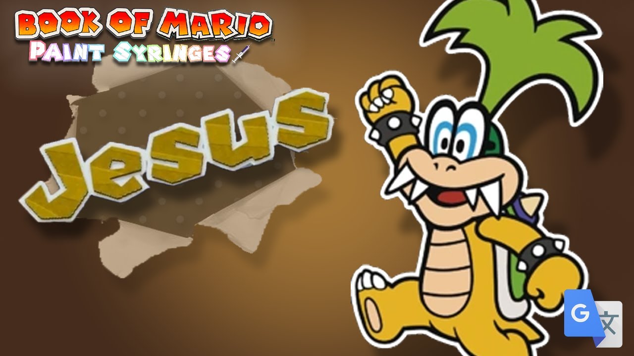 Fighting Jesus in Google Translated Paper Mario: Color Splash - YouTube