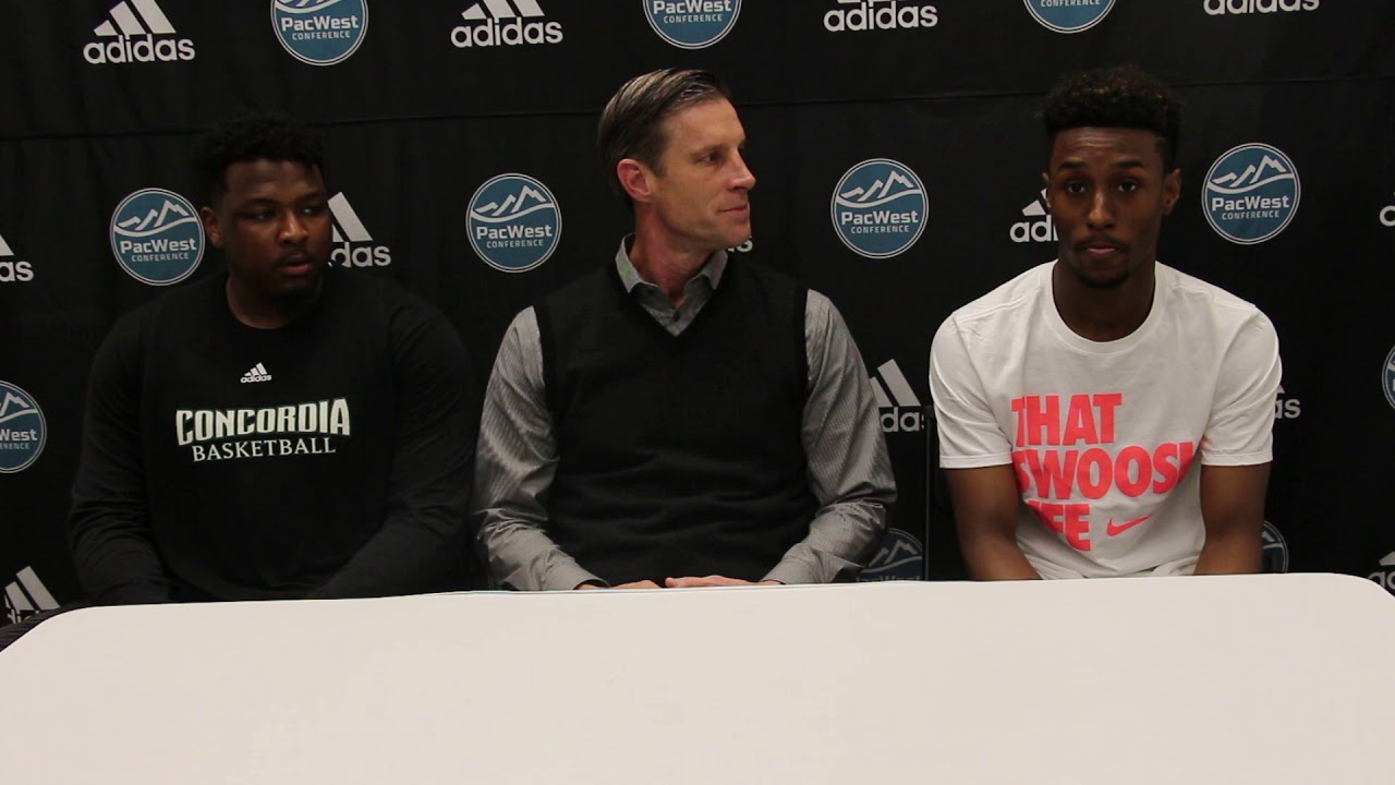 2018 PacWest Men's Basketball Championship Press Conference - Concordia ...