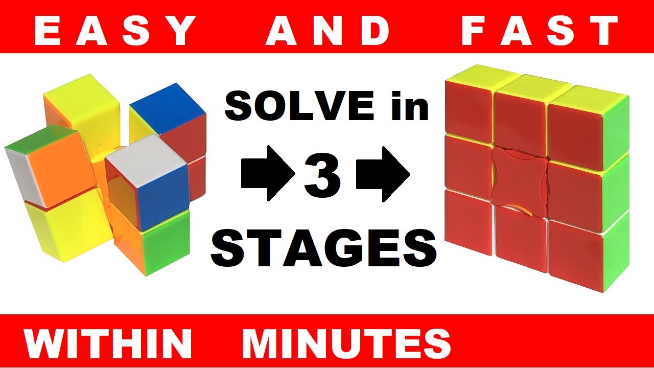 How to Solve The 3x3x1 (Floppy) Cube | Easy and Fast - YouTube