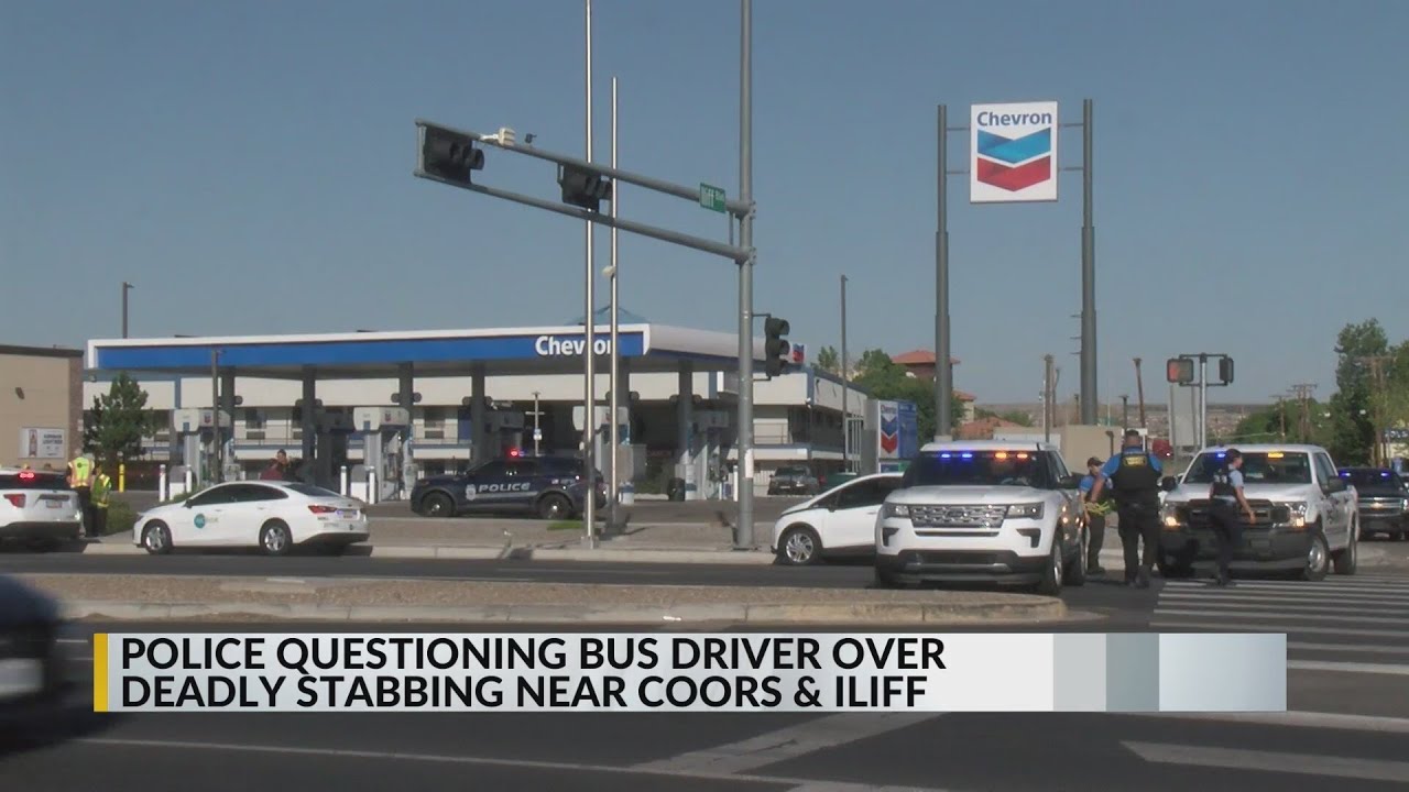 Police investigate Albuquerque bus driver accused of stabbing man - YouTube