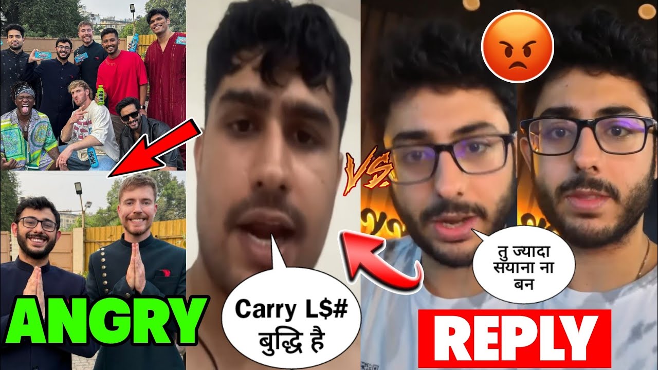 CarryMinati Angry REPLY To Nakul Dull !😡 | Nakul Dull Angry on Indian ...