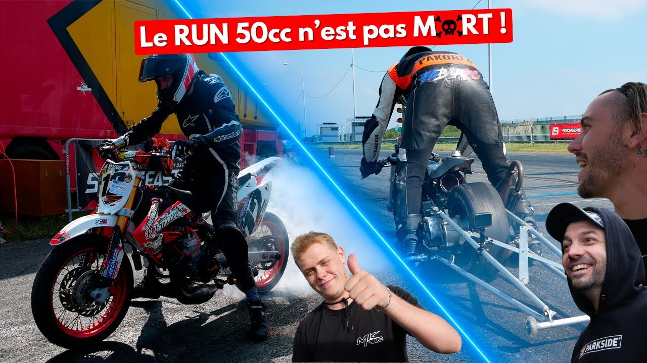 Le RUN 50cc n’est pas M☠️RT ! - YouTube