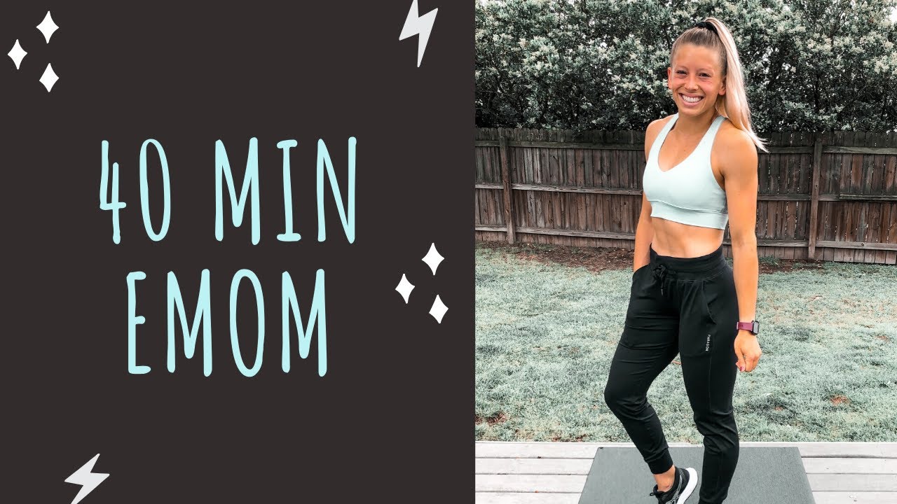 40 MIN FULL BODY EMOM - BODYWEIGHT - YouTube