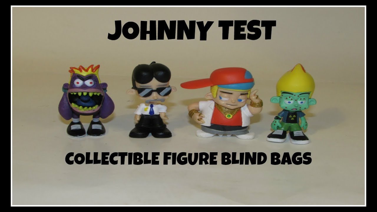 JOHNNY TEST COLLECTIBLE FIGURE SERIES 1 BLIND BAGS - YouTube