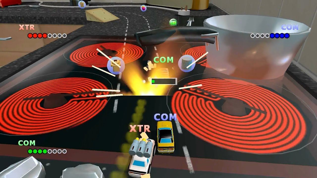 Micro Machines V4 Single Player (Micro Machines Gameplay PL) - YouTube