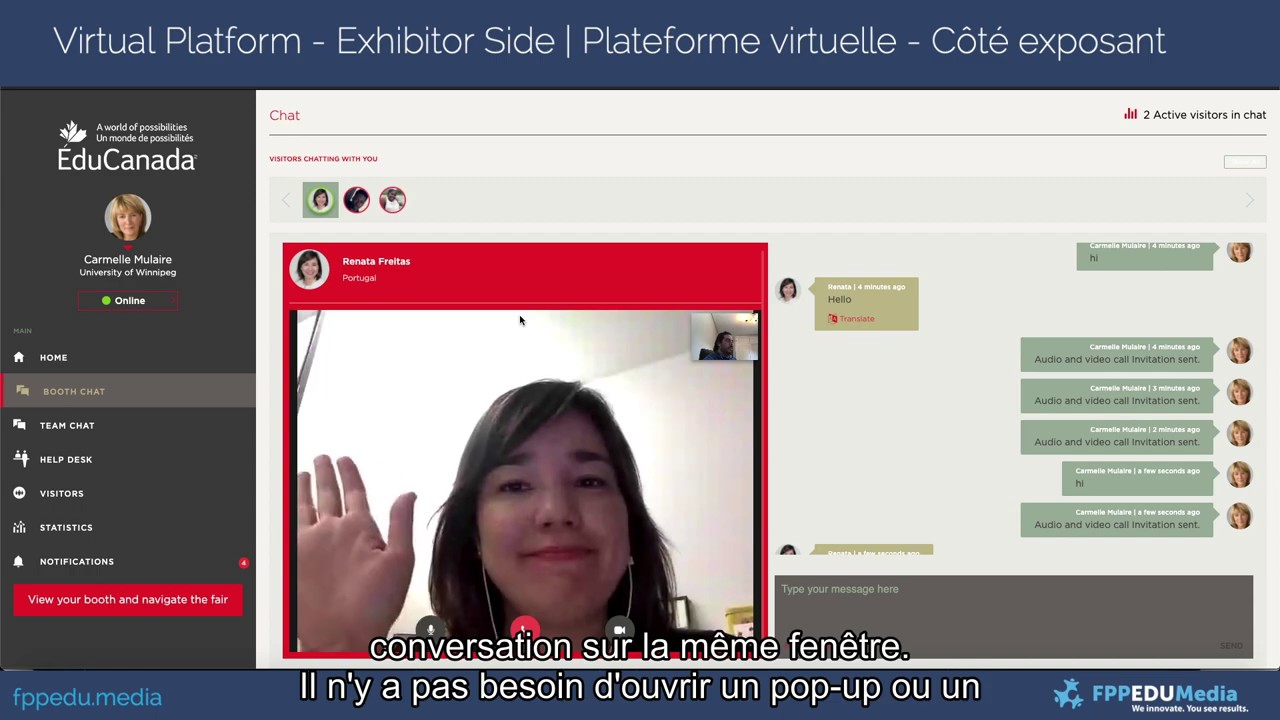 EduCanada: Virtual Fair Platform Demo - Démonstration de la plateforme ...