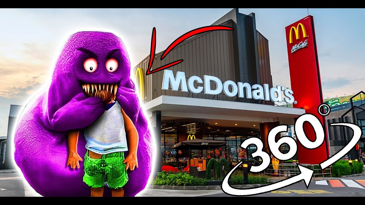 360 Degree Video: The Shocking Truth Behind the Grimace Shake Challenge ...