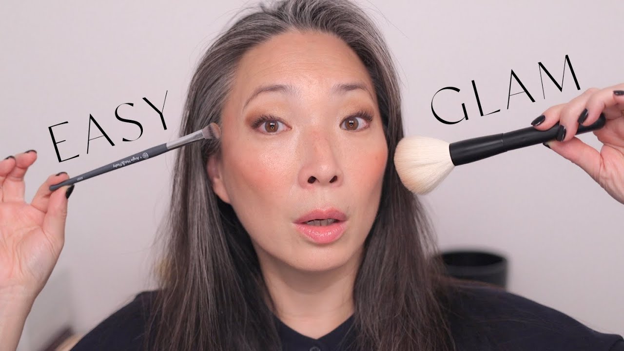 Easy Glam Look using CLE DE PEAU! - YouTube