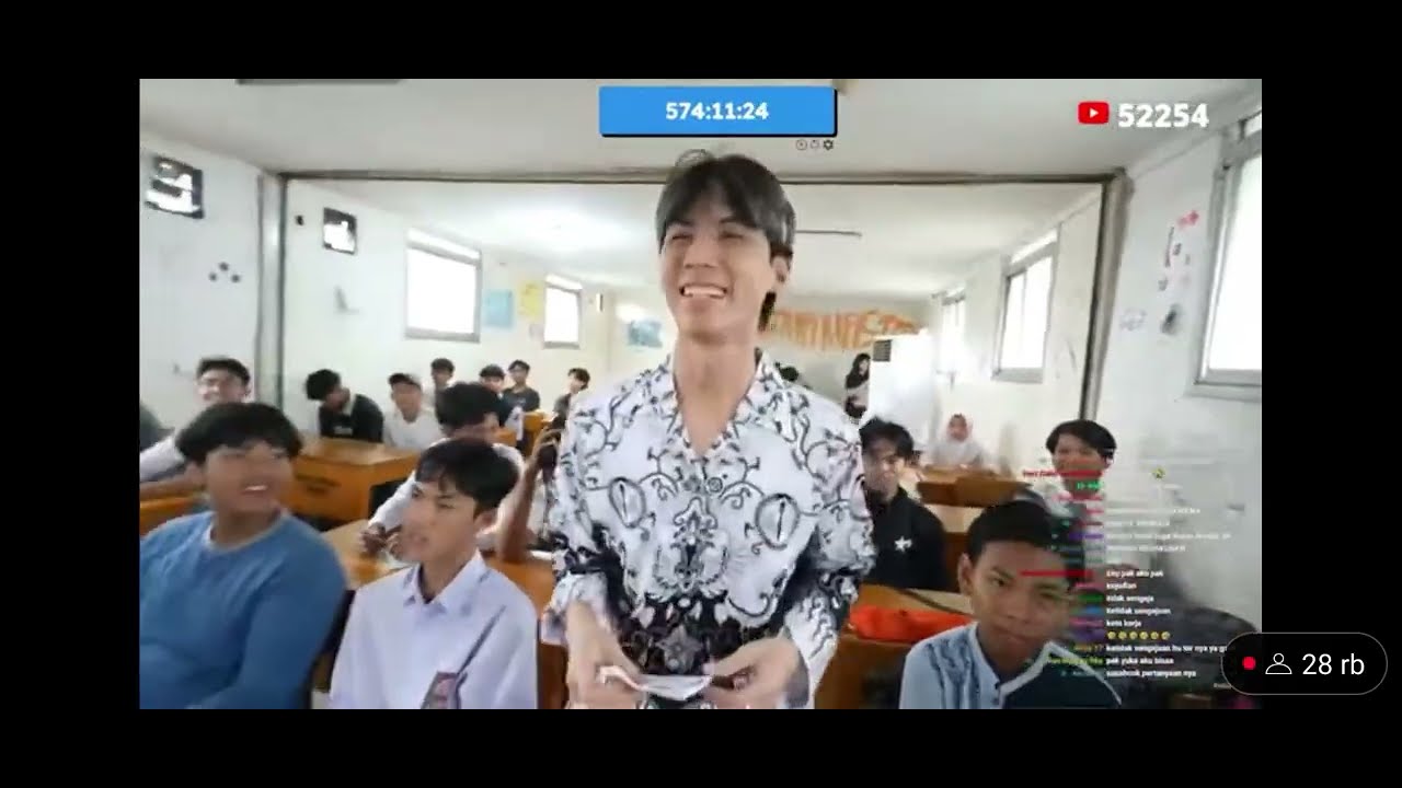 Yuka jadi guru aaa clan #marapthon reza arab jadi guru - YouTube