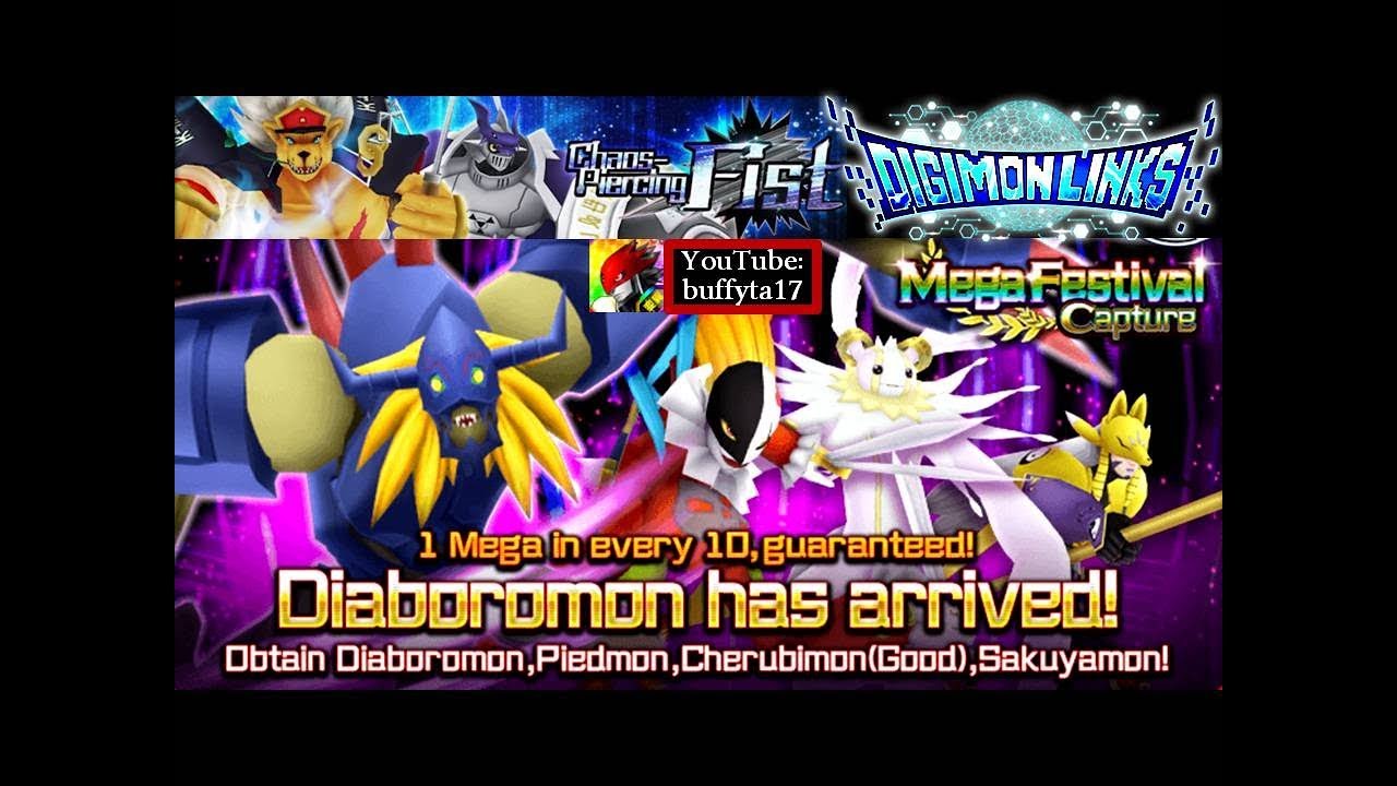 Digimon Links - Mega Festival Capture Summon & Comentario del Evento ...