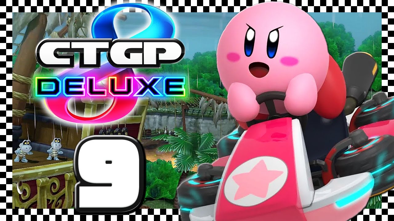 MARIO KART 8 CTGP DELUXE # 09 🏁 Unbesiegbarkeitsblatt-Cup mit Kirby ...