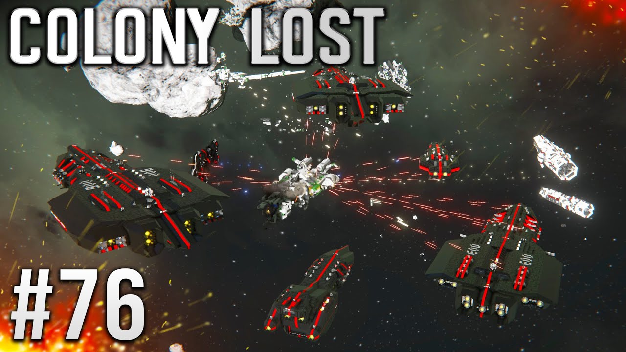 Space Engineers - Colony LOST! - Ep #76 - INVASION Fleet! - YouTube