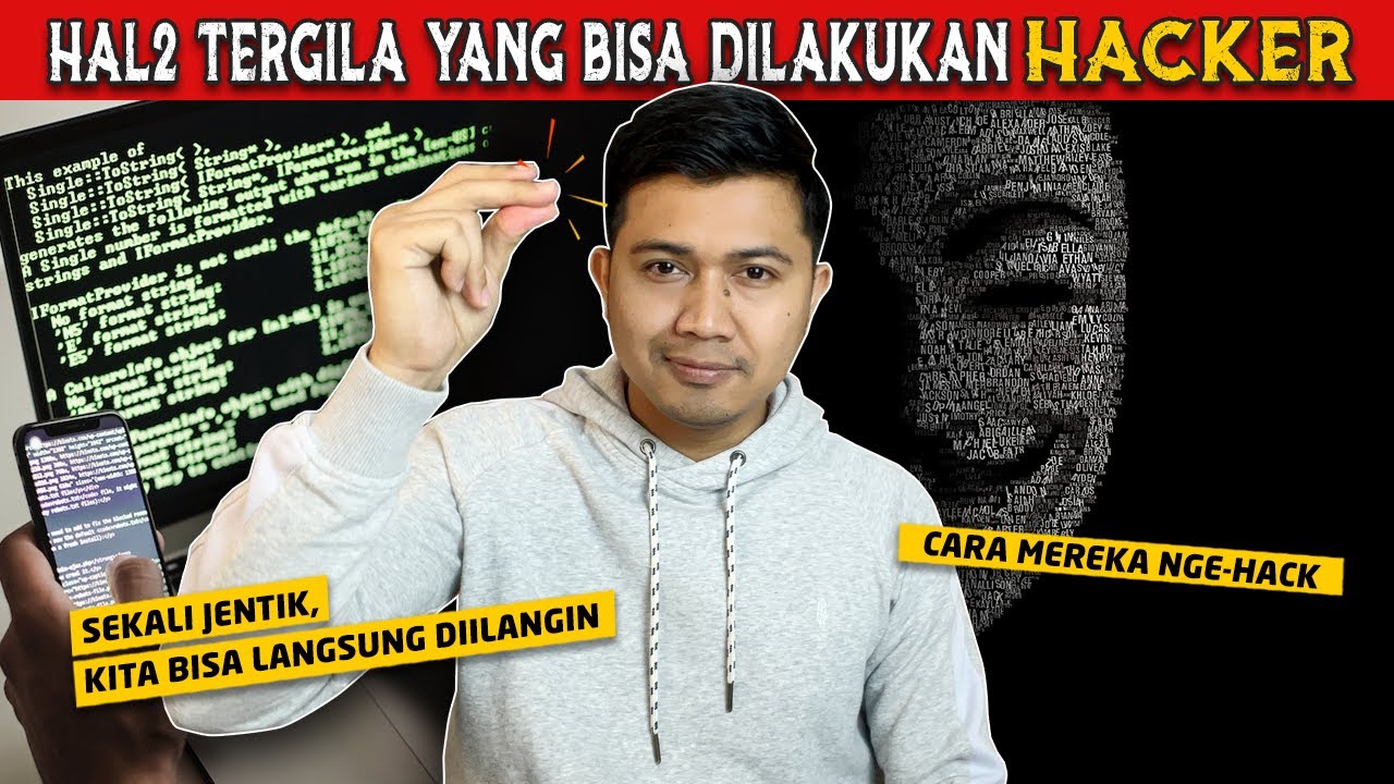 KALAU HACKER LAKUKAN INI, GAME OVER 😱| Anzar Achmad Channel - YouTube