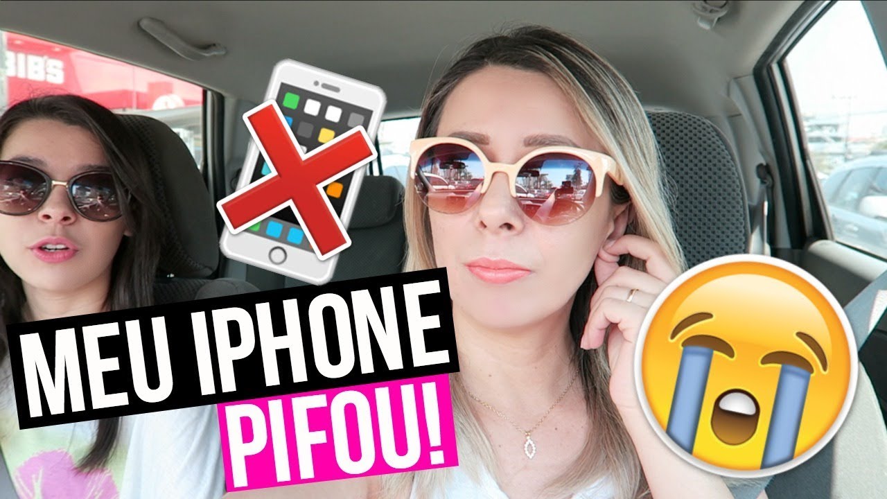 MEU IPHONE PIFOU DE VEZ - YouTube