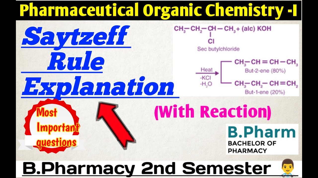 saytzeff rule b pharmacy/saytzeff orientation and evidence/ saytzeff ...