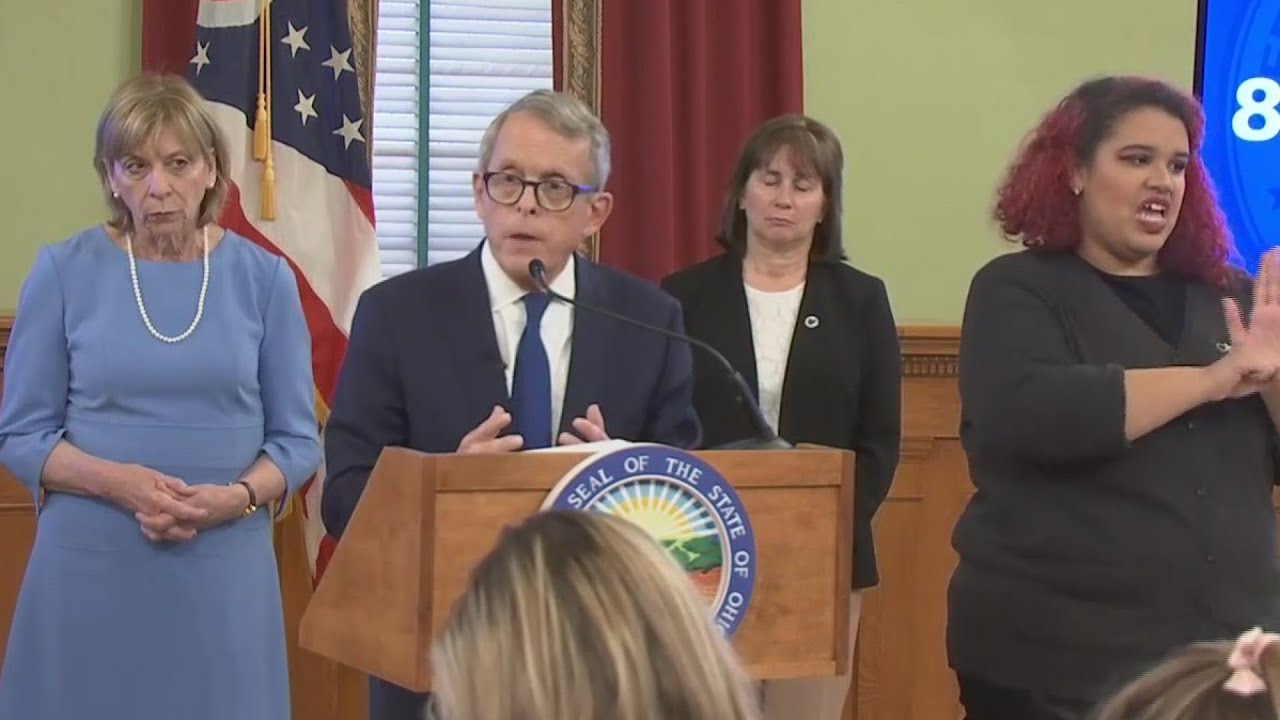 FULL VIDEO: Ohio Gov. Mike DeWine's full coronavirus press conference ...