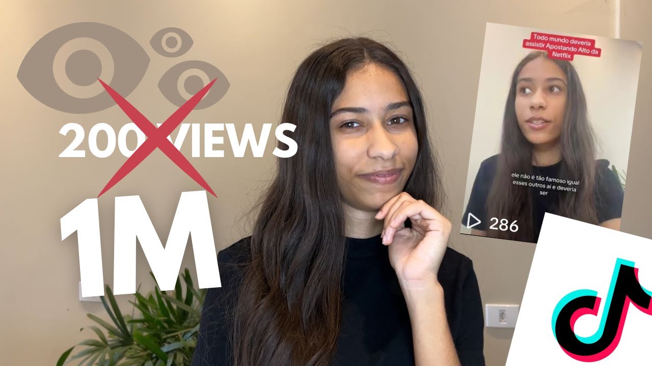 Como ultrapassar as 200 VIEWS NOS VÍDEOS DO TIKTOK - assim fica fácil ...