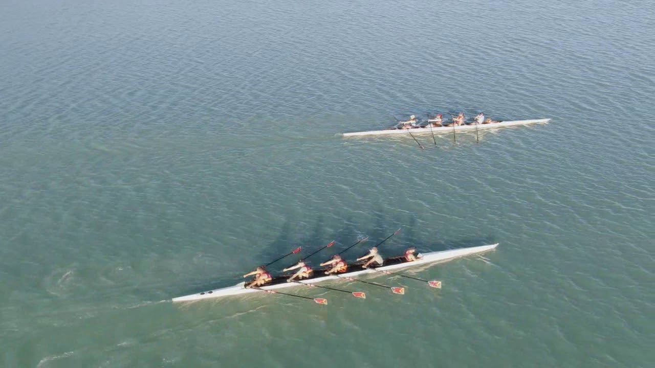Ouyen Lake Welcomes Mildura Rowing Club 2019 - YouTube