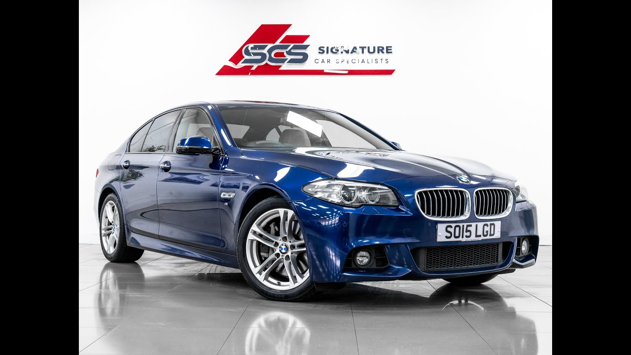 2015 BMW 535D Saloon 3.0TD M Sport Auto 313PS - YouTube