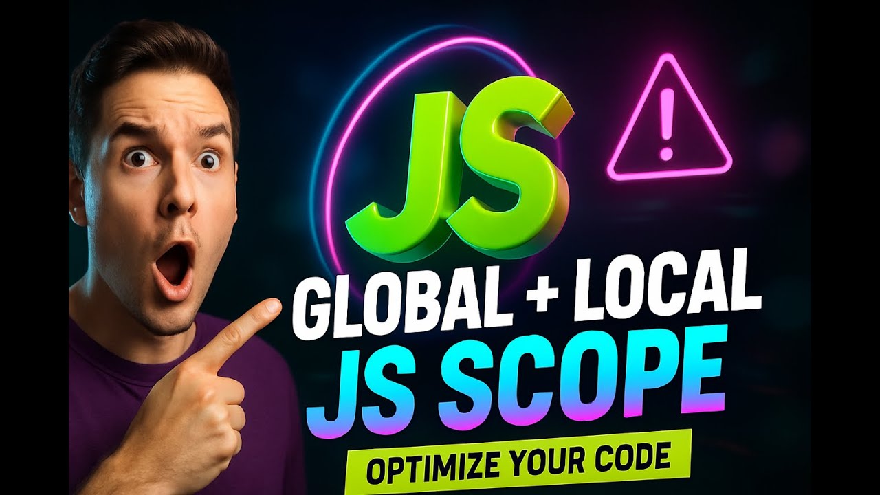 Master Javascript Scope 🌐 Local Vs Global Explained For Efficient Frontend Code Youtube