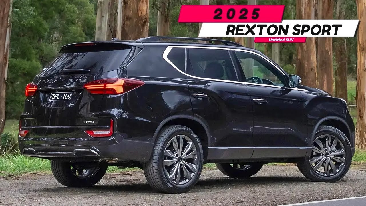 New 2025 SsangYong Rexton Sport 2.2L Turbo: Comfort Meets Innovation ...