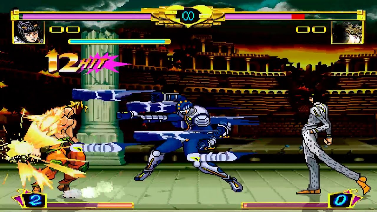 Bruno Bucciarati vs Shadow Dio |Heritage for the future/MUGEN - YouTube