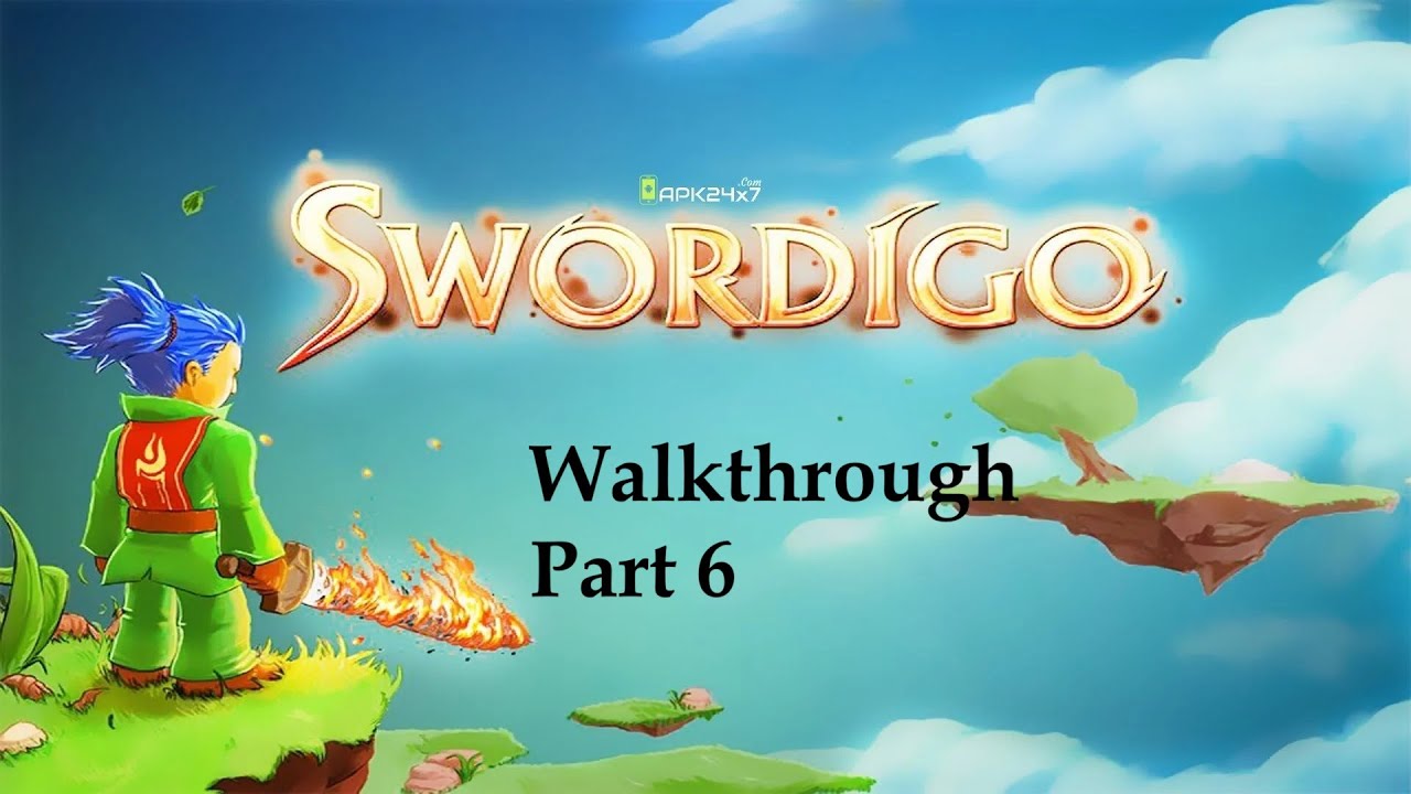 Swordigo (android game) walkthrough part 6. Go through the ice and go ...