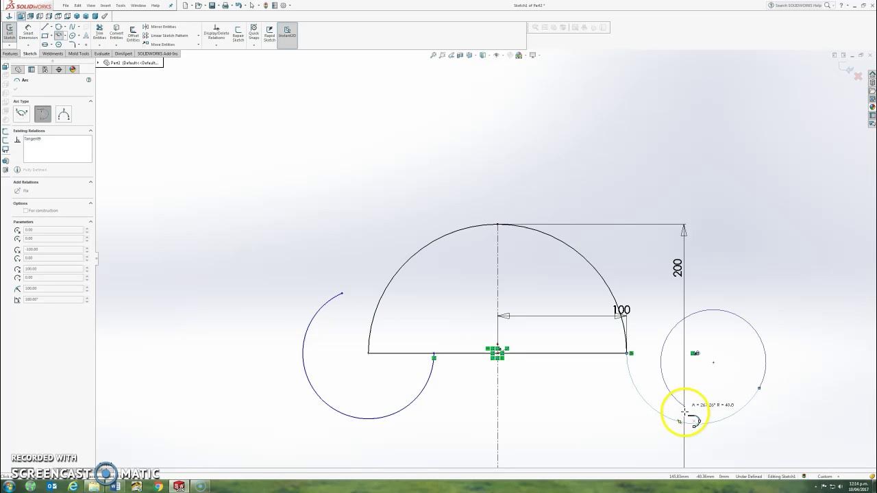 SW2.2B Solidworks. Tour - Sketching interface - YouTube