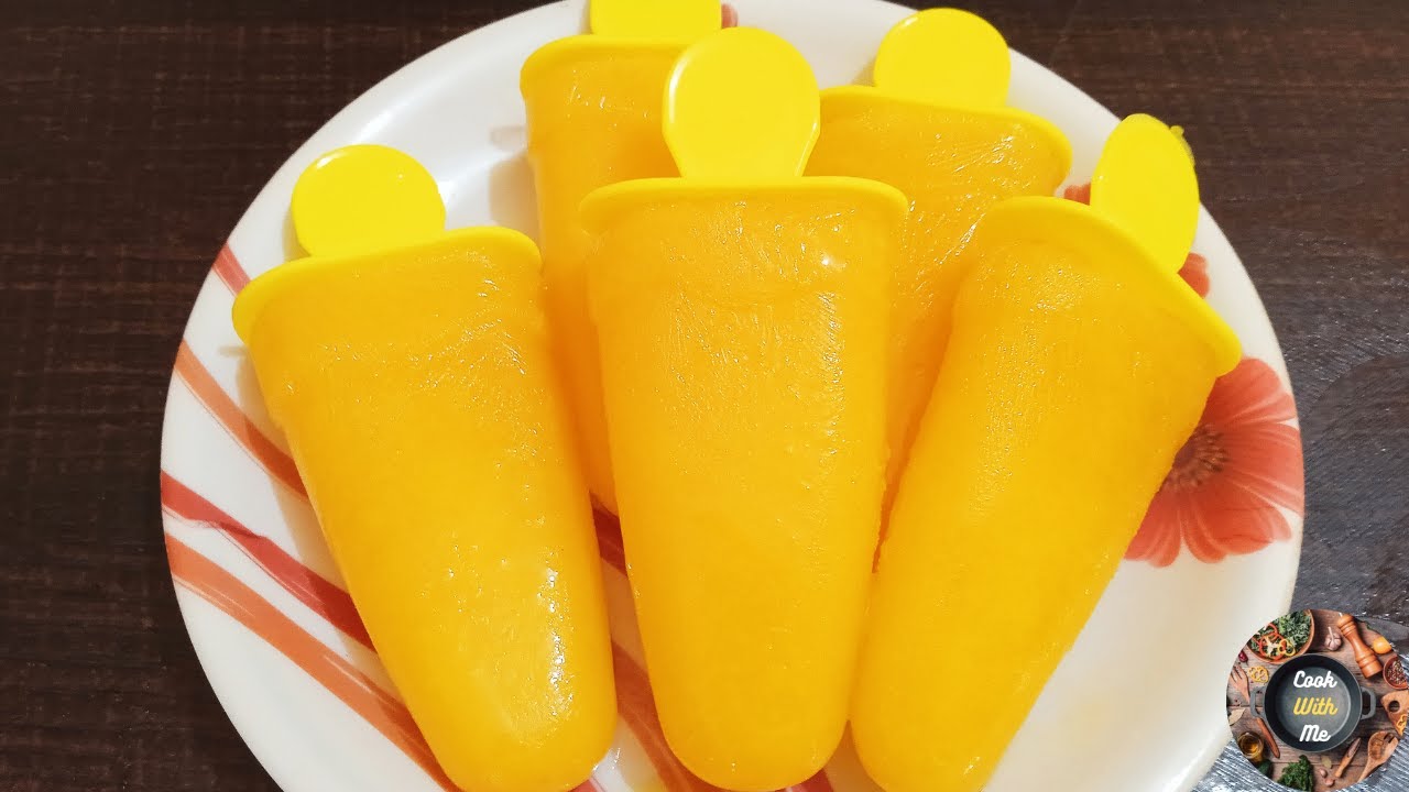 |Tang Mango Flavour Ice-Cream Recipe| - YouTube