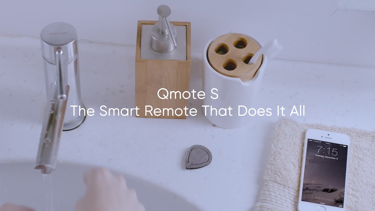 Qmote: The Smart Remote That Does It All - YouTube