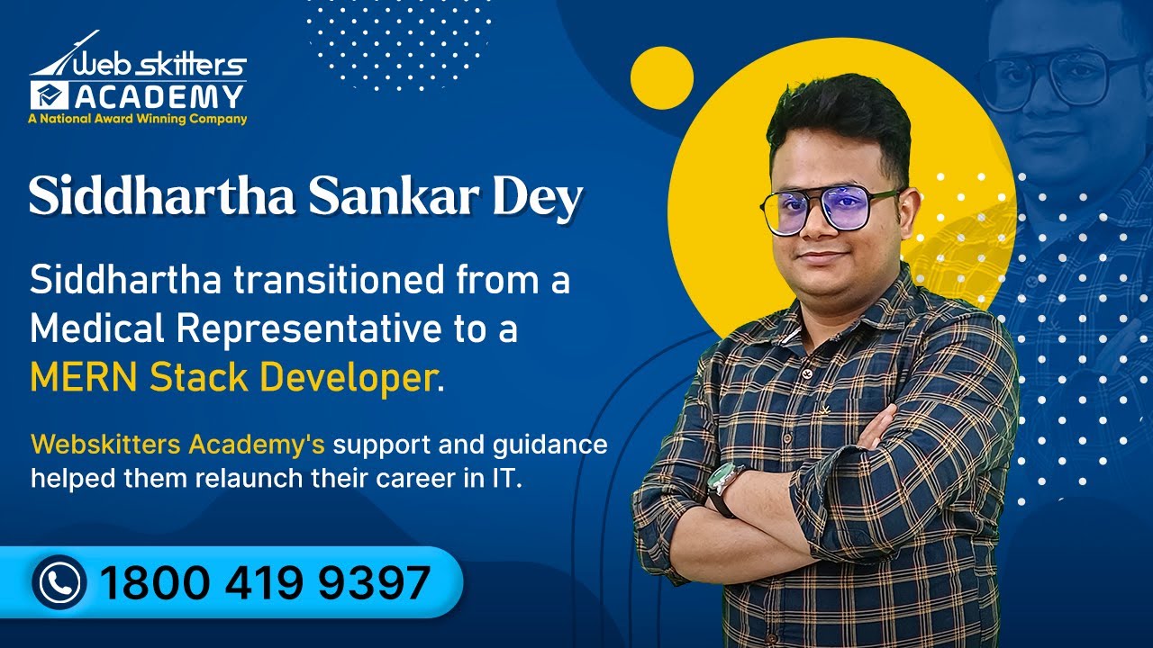Medical Representative To Mern Stack Developer Career Transformation With Webskitters Academy