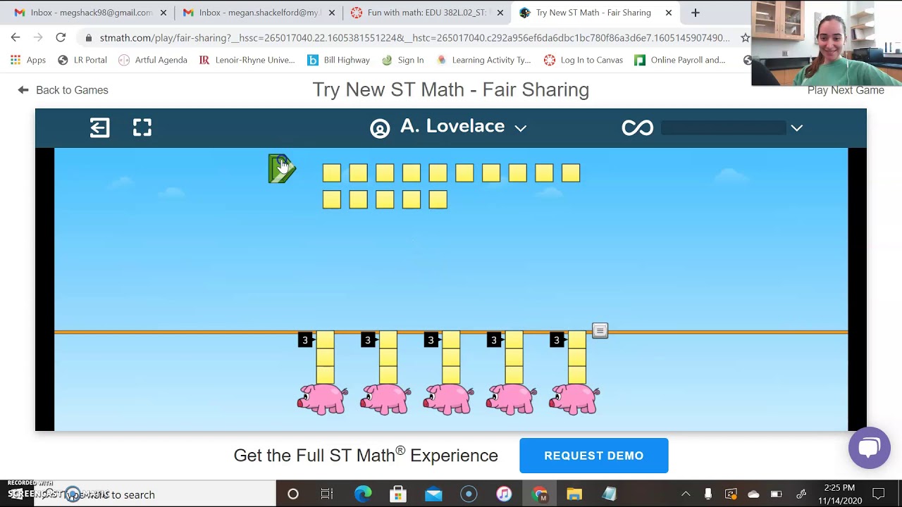ST Math Game #2 - YouTube