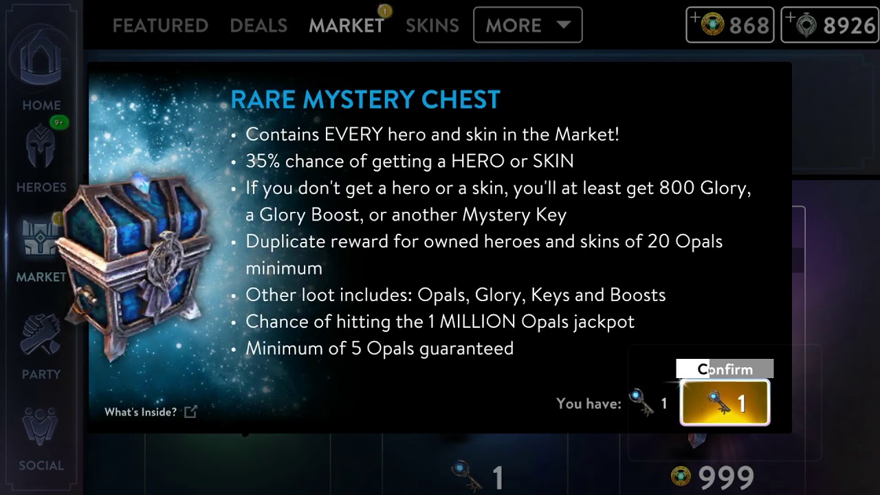 Open rare chests - YouTube