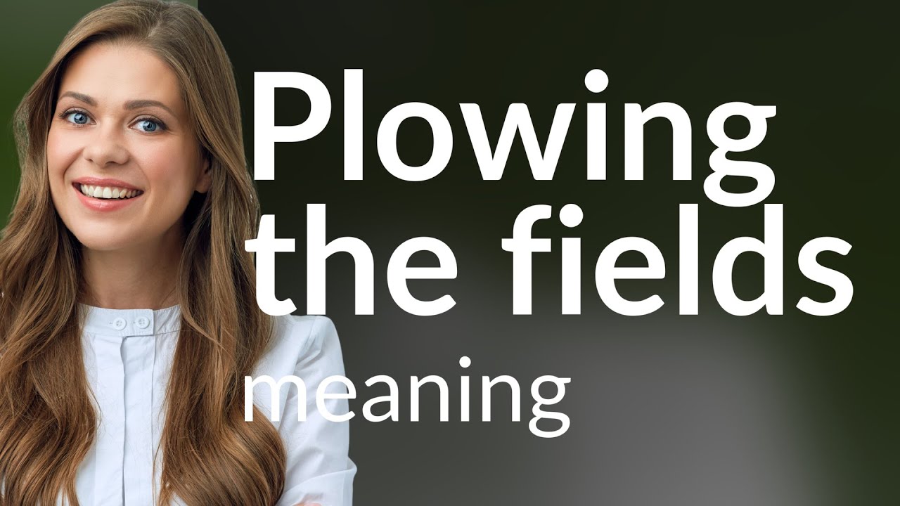Understanding "Plowing the Fields": A Deep Dive into Agricultural ...