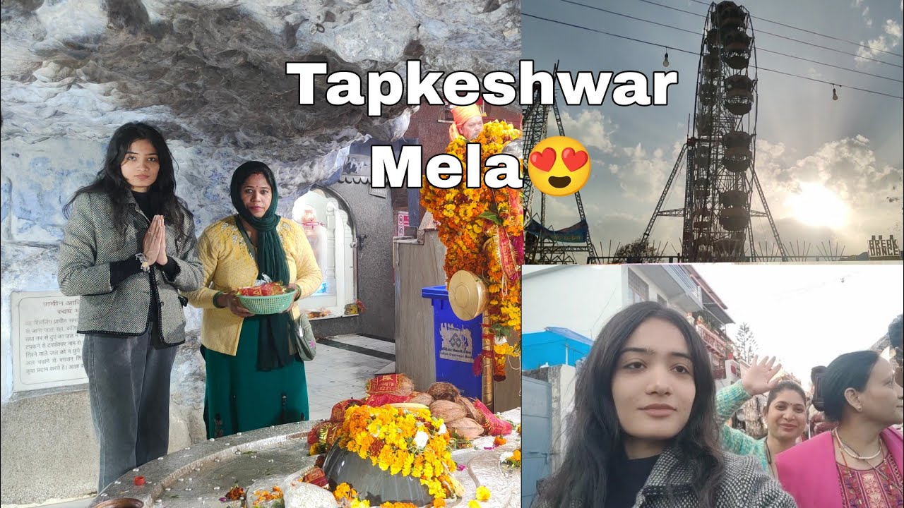 Tapkeshwar Mela Vlog 😍#mela #tapkeshwarmahadev #temple #harharmahadev ...