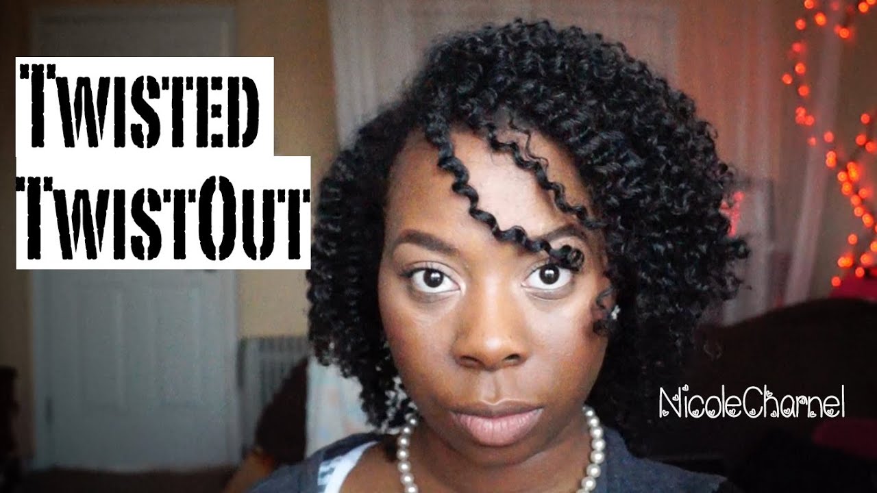 NATURAL HAIR⎜Twisted Twist Out - YouTube