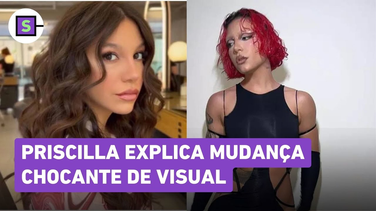 Priscilla, ex-Alcântara, choca com novo visual e explica mudança - YouTube